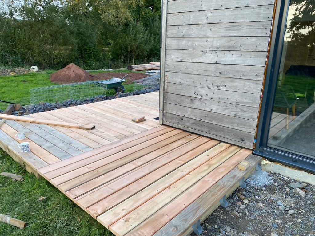 Transforming our Garden with Durable Larch Decking – Wood Barn
